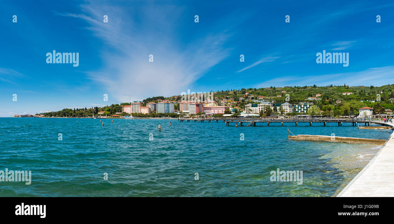 Portoroz riviera hi-res stock photography and images - Alamy