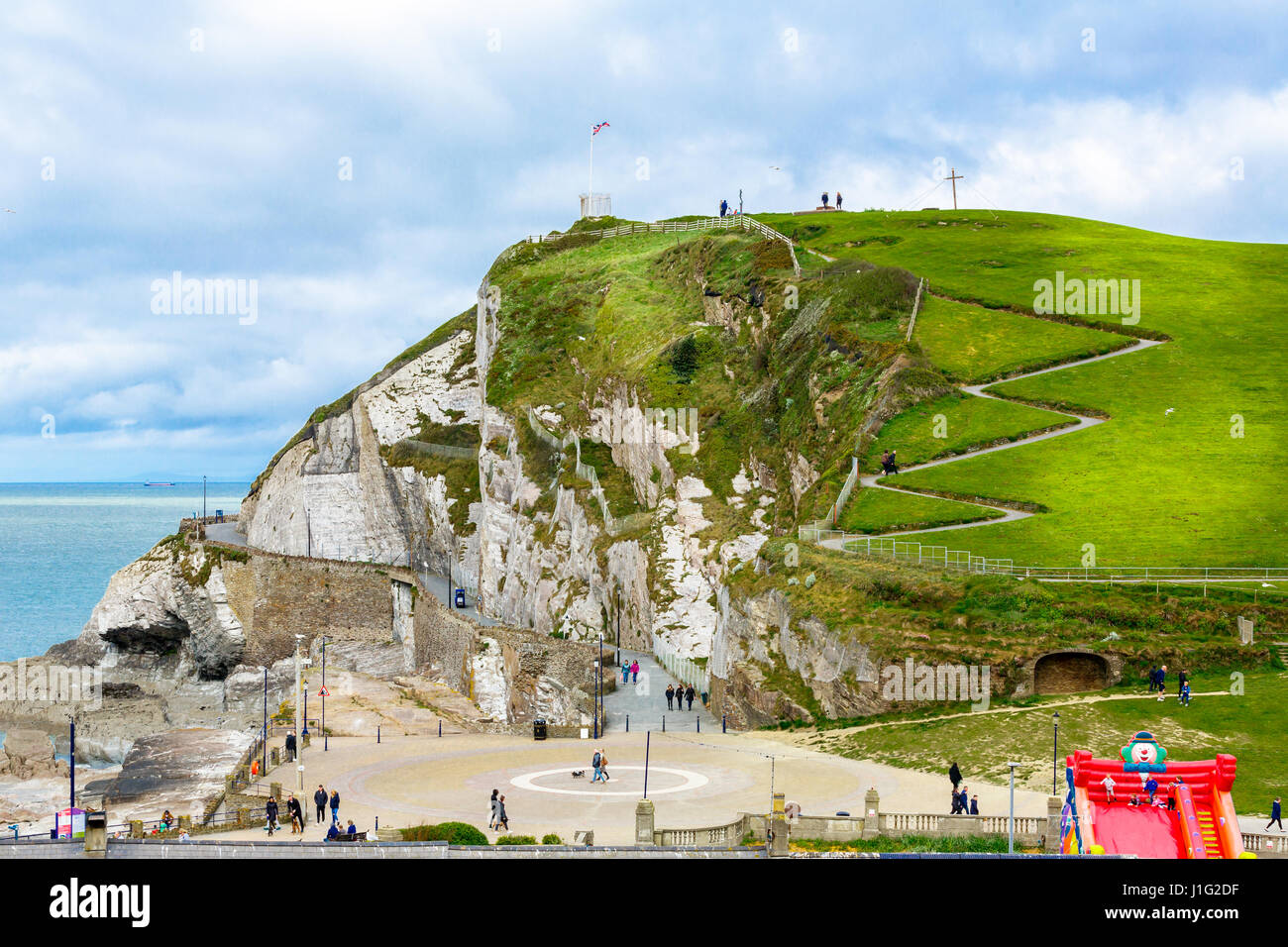 Ilfracombe,North Devon,UK. A pretty and popular Victorian seaside ...