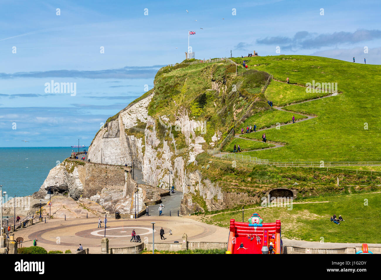 Ilfracombe,North Devon,UK. A pretty and popular Victorian seaside ...