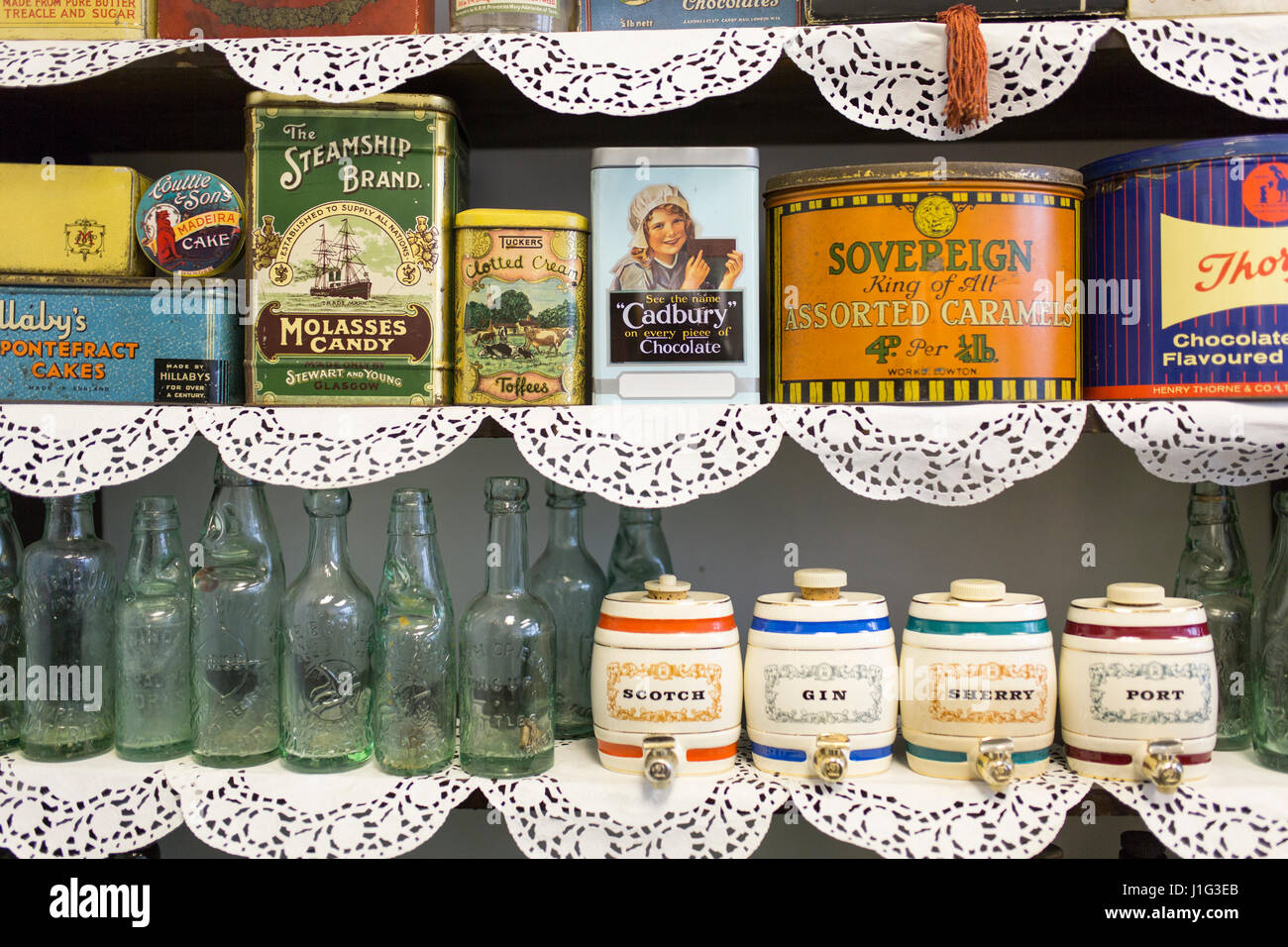 examples of old products that would have been sold in grocery stores on ...