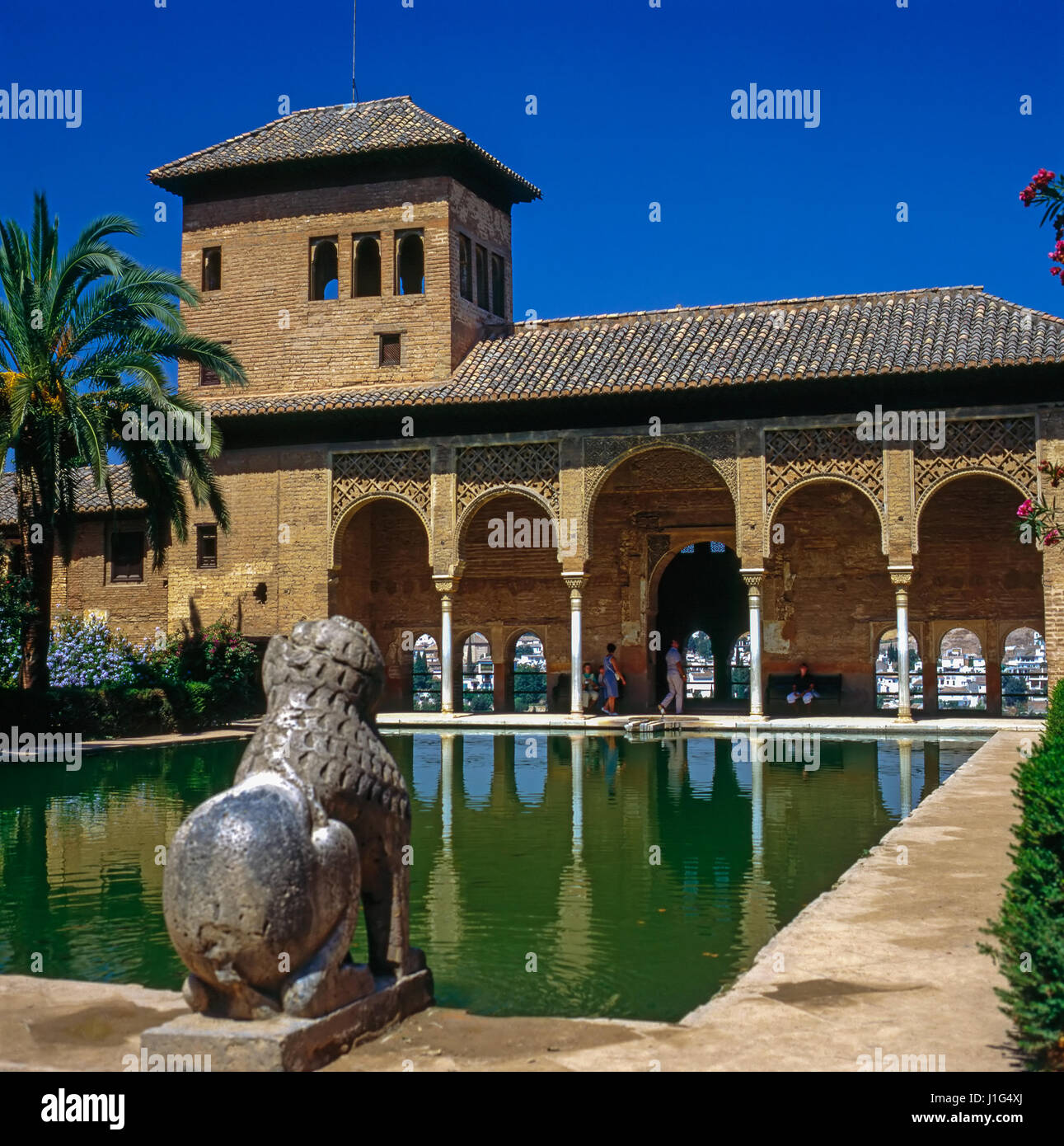 The Partal Palace, Alhambra, Spain Stock Photo - Alamy
