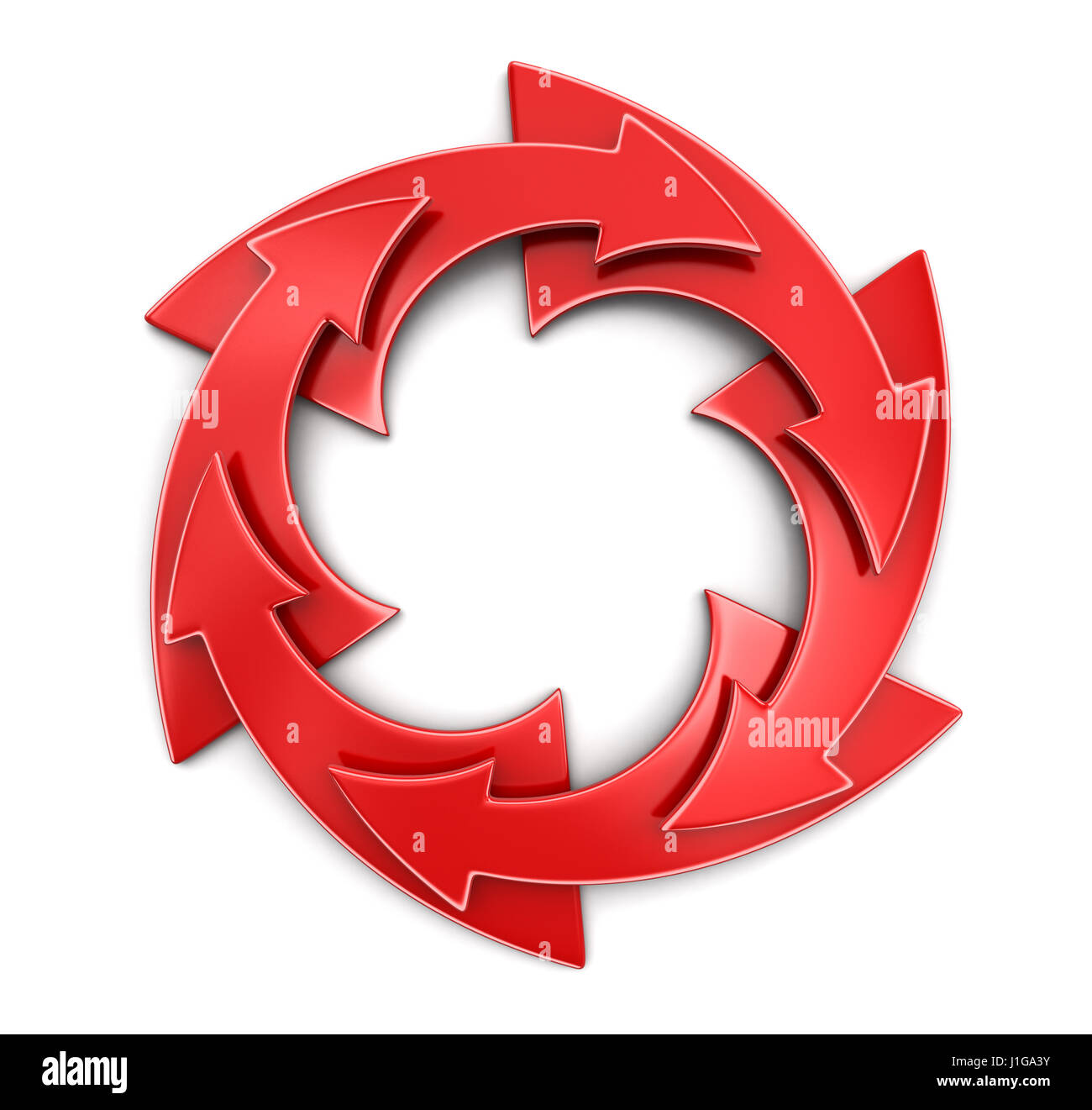3d arrows. Image with clipping path Stock Photo - Alamy