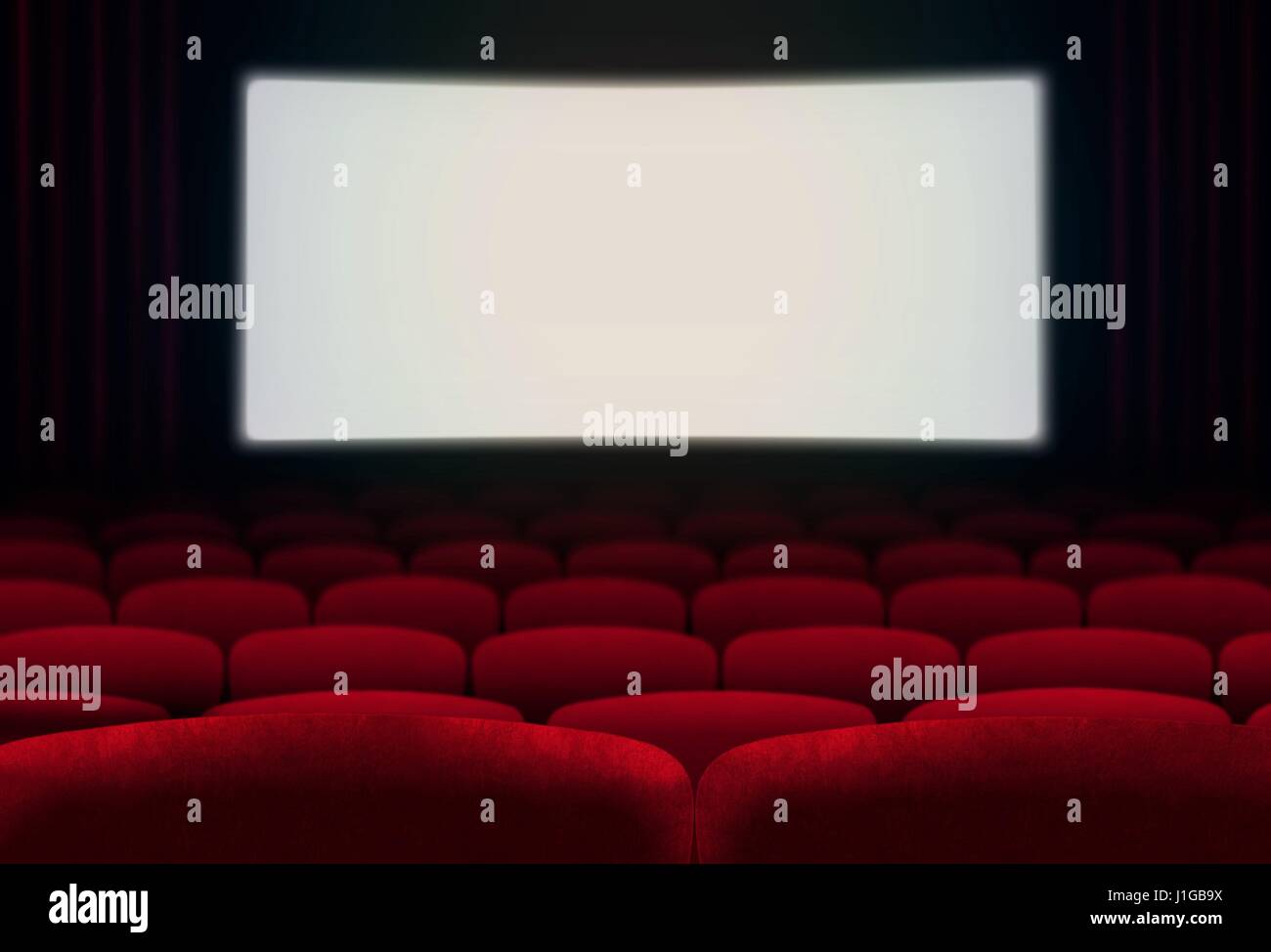 Theatre screen indoor hi-res stock photography and images - Alamy