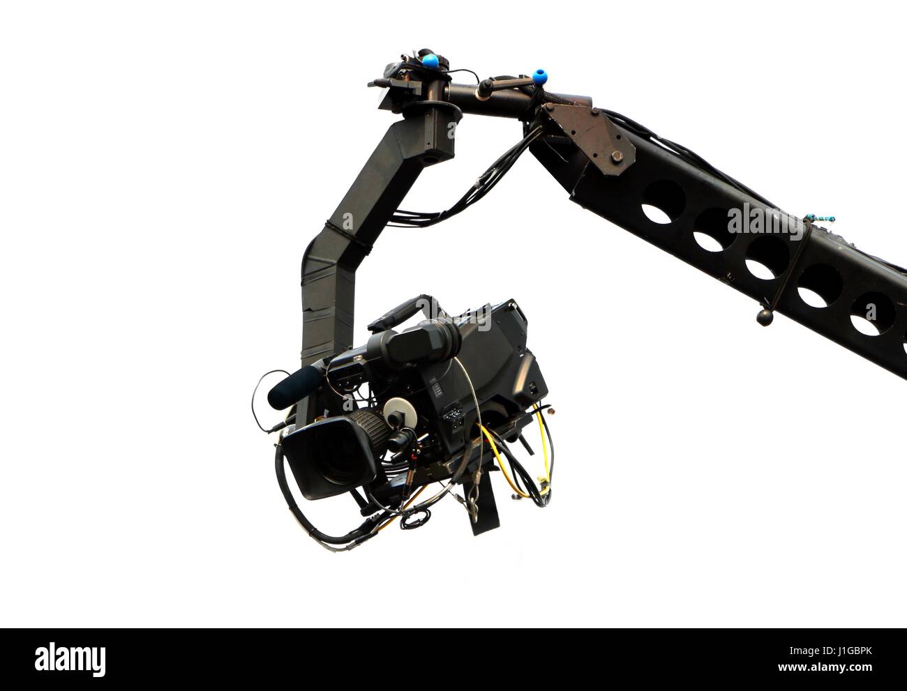 Professional camera crane hi-res stock photography and images - Alamy