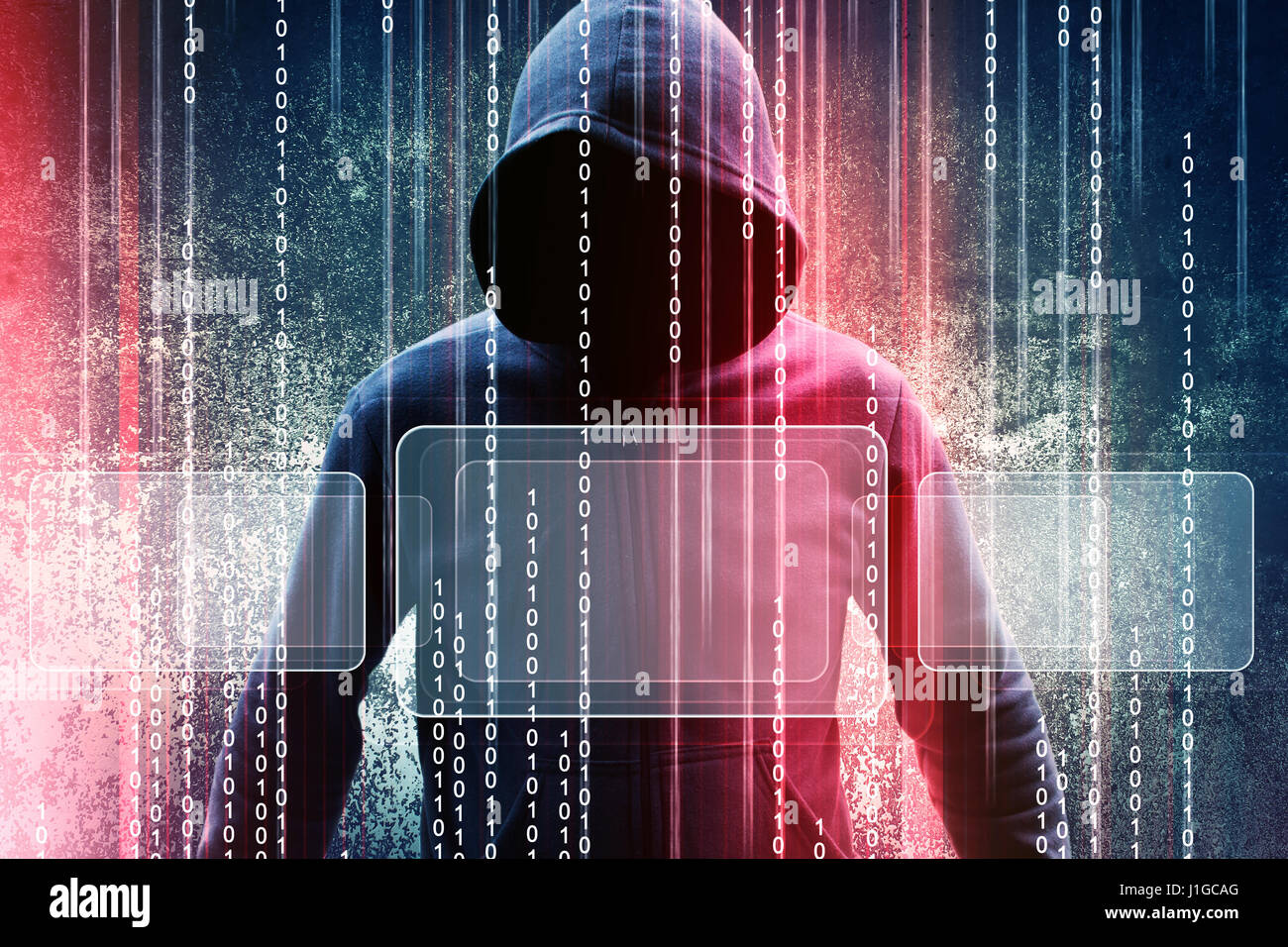 Computer hacker or Cyber attack concept background Stock Photo - Alamy