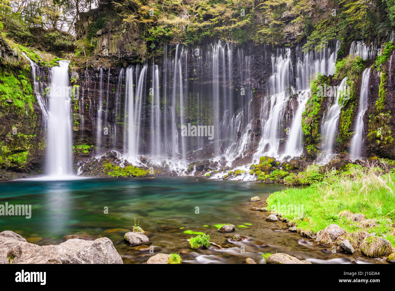 Shiraito Falls, Fujinomiya, Japan Stock Photo - Alamy
