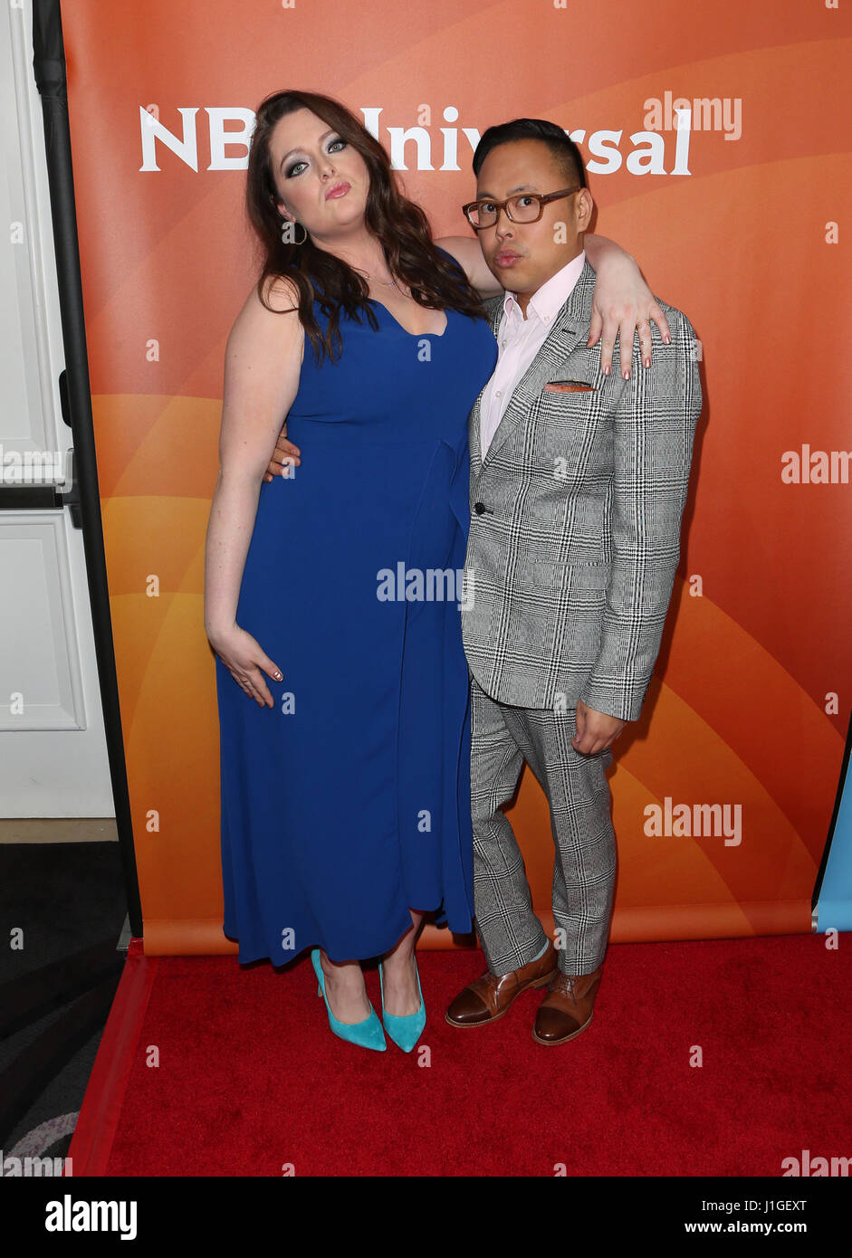 2017 NBCUniversal Summer Press Day Featuring: Lauren Ash, Nico Santos ...
