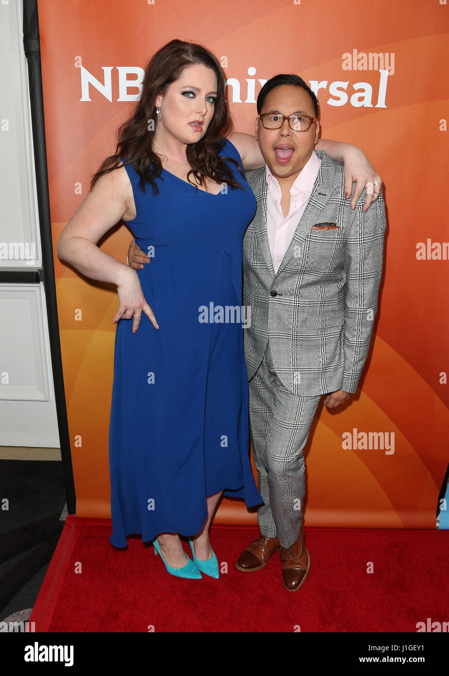 2017 NBCUniversal Summer Press Day Featuring: Lauren Ash, Nico Santos ...