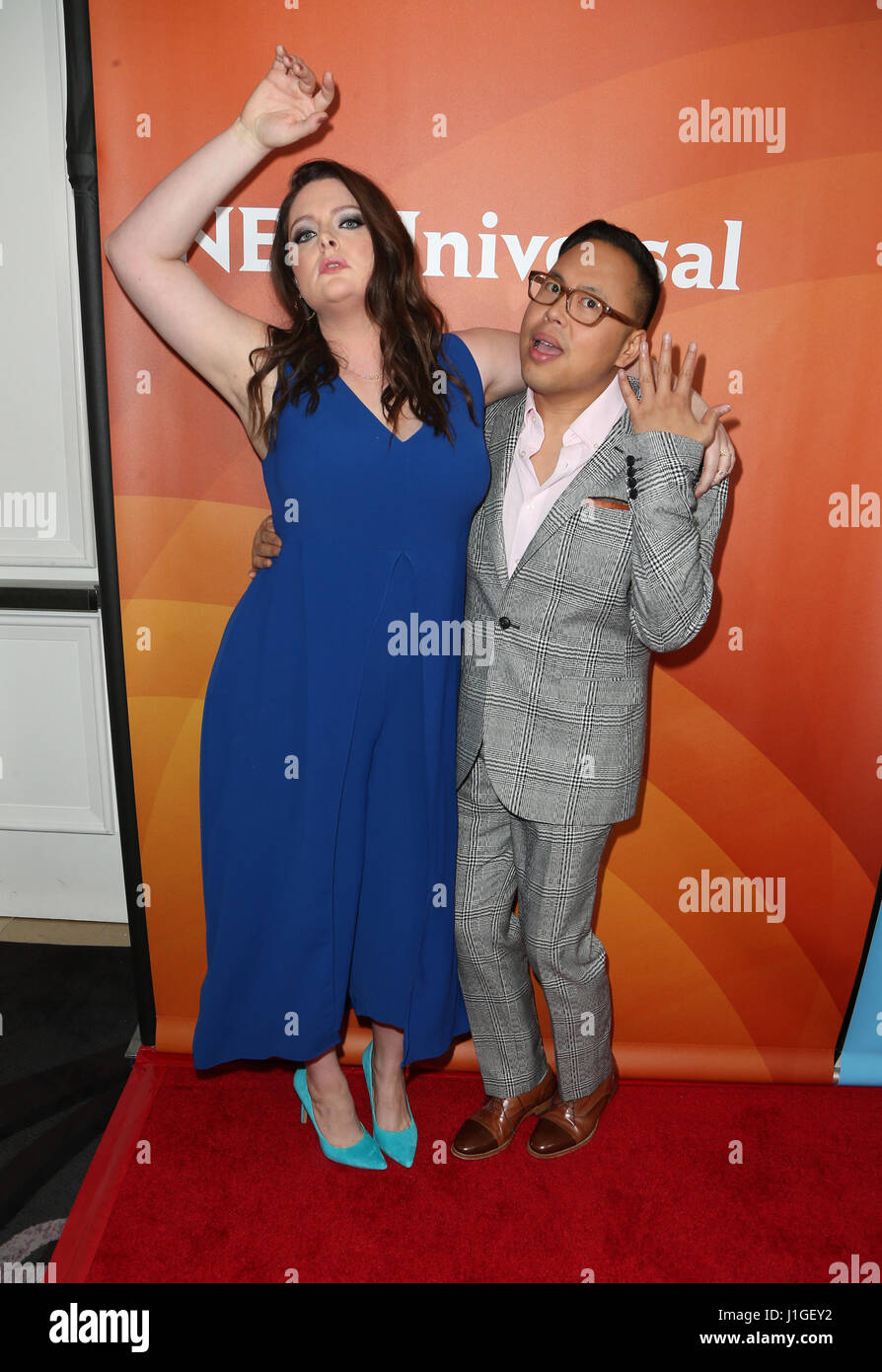 2017 NBCUniversal Summer Press Day Featuring: Lauren Ash, Nico Santos ...