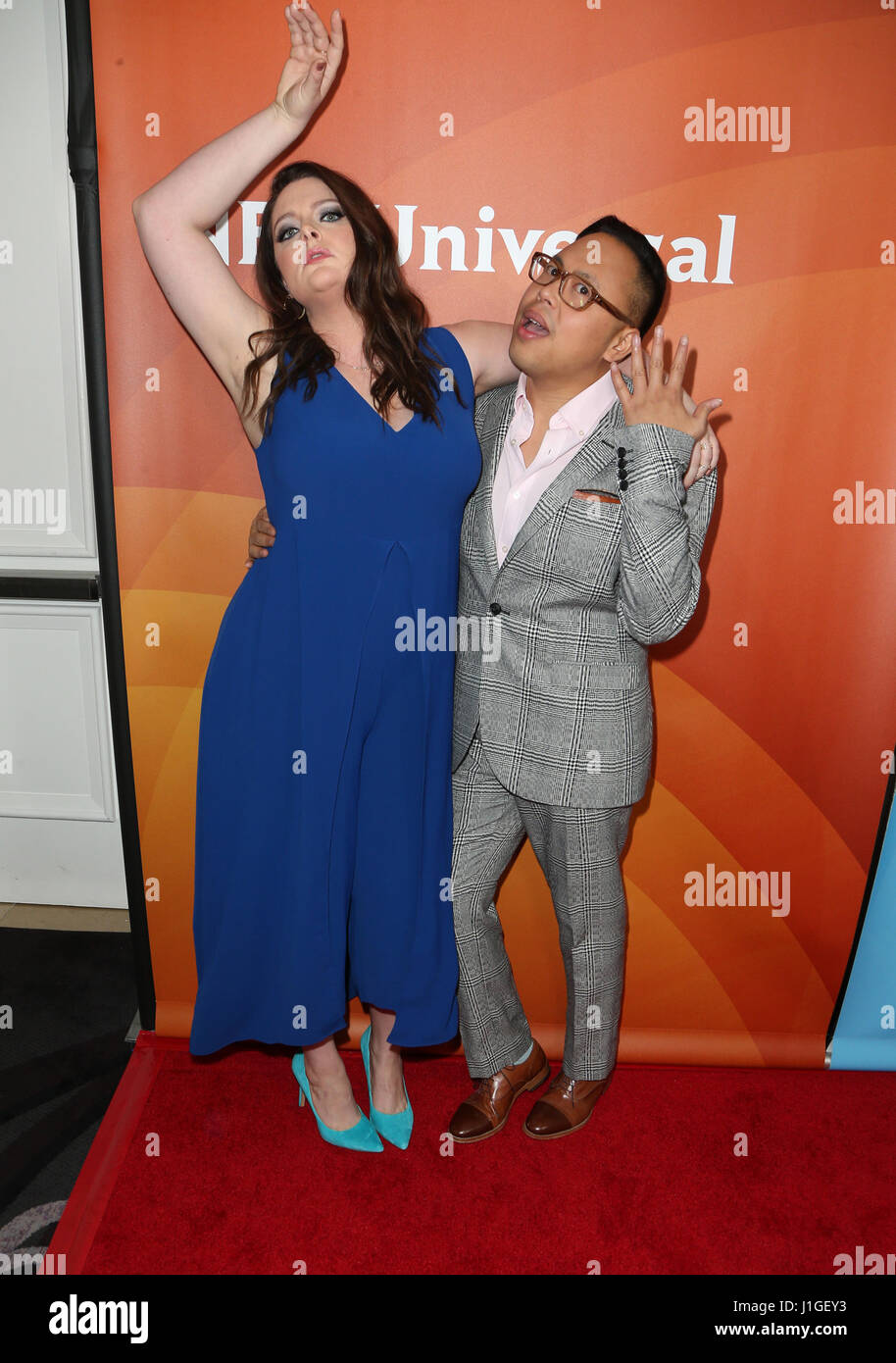 2017 NBCUniversal Summer Press Day Featuring: Lauren Ash, Nico Santos ...