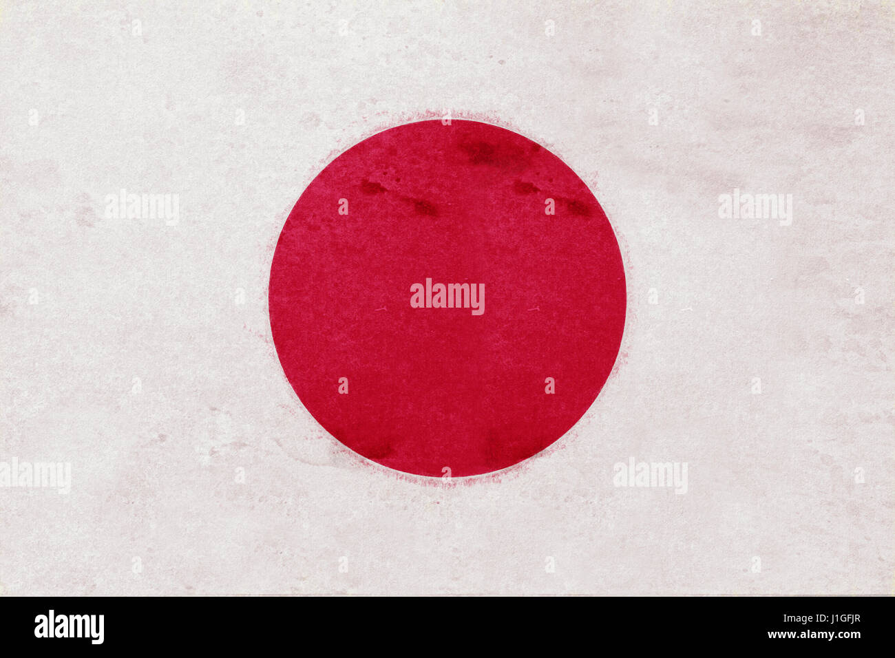 Grunge japan flag hi-res stock photography and images - Alamy