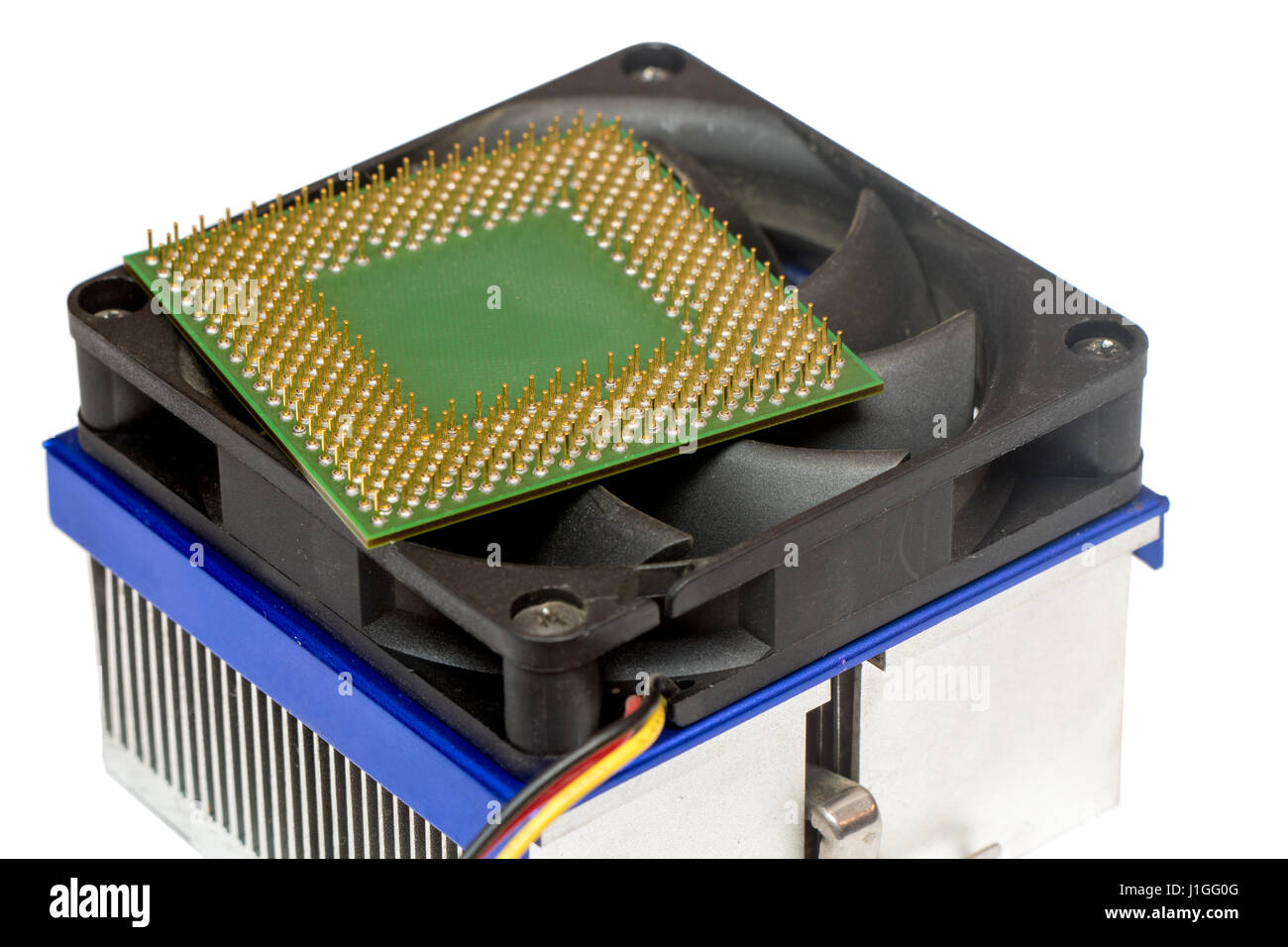 Cpu spinning cooler processor hi-res stock photography and images - Alamy