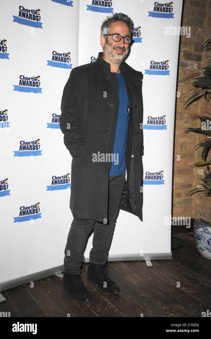 The Annual Chortle Comedy Awards 2017 - Arrivals Featuring: David ...