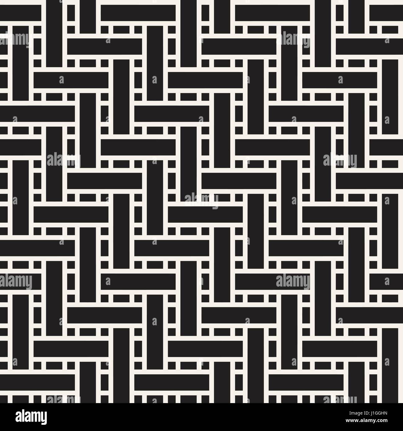 Seamless woven stripes lattice pattern. Modern stylish texture ...