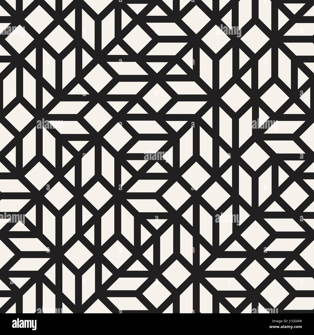Vector seamless pattern. Mesh repeating texture. Linear grid with ...