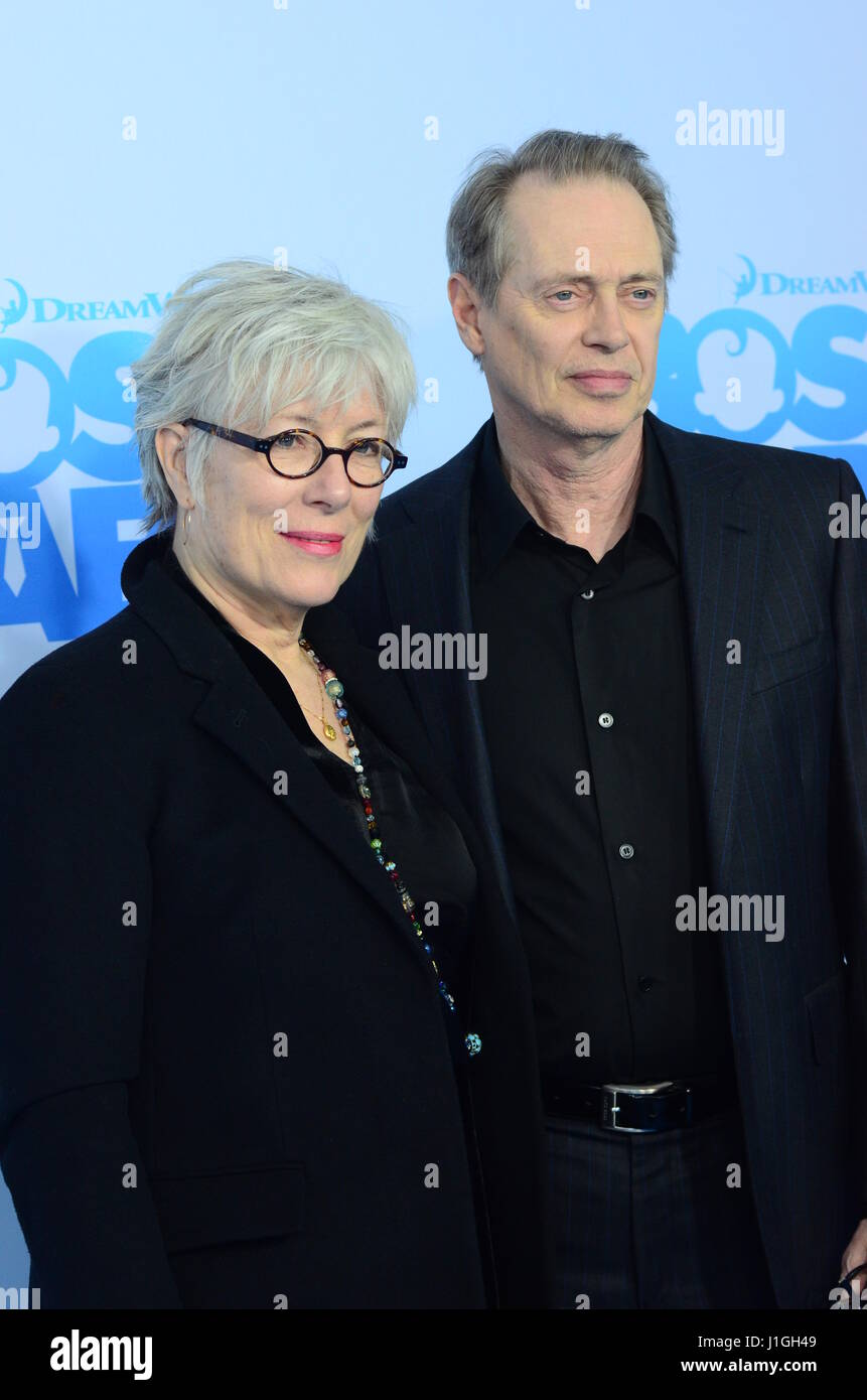 Jo Andres and Steve Buscemi attending the New York Premiere of 'The ...