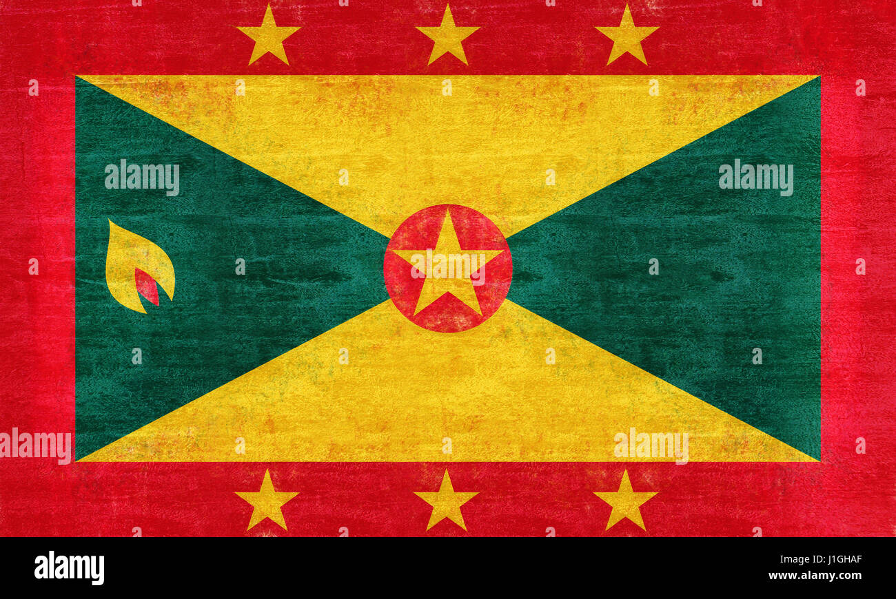 Grenada National Flag High Resolution Stock Photography and Images - Alamy