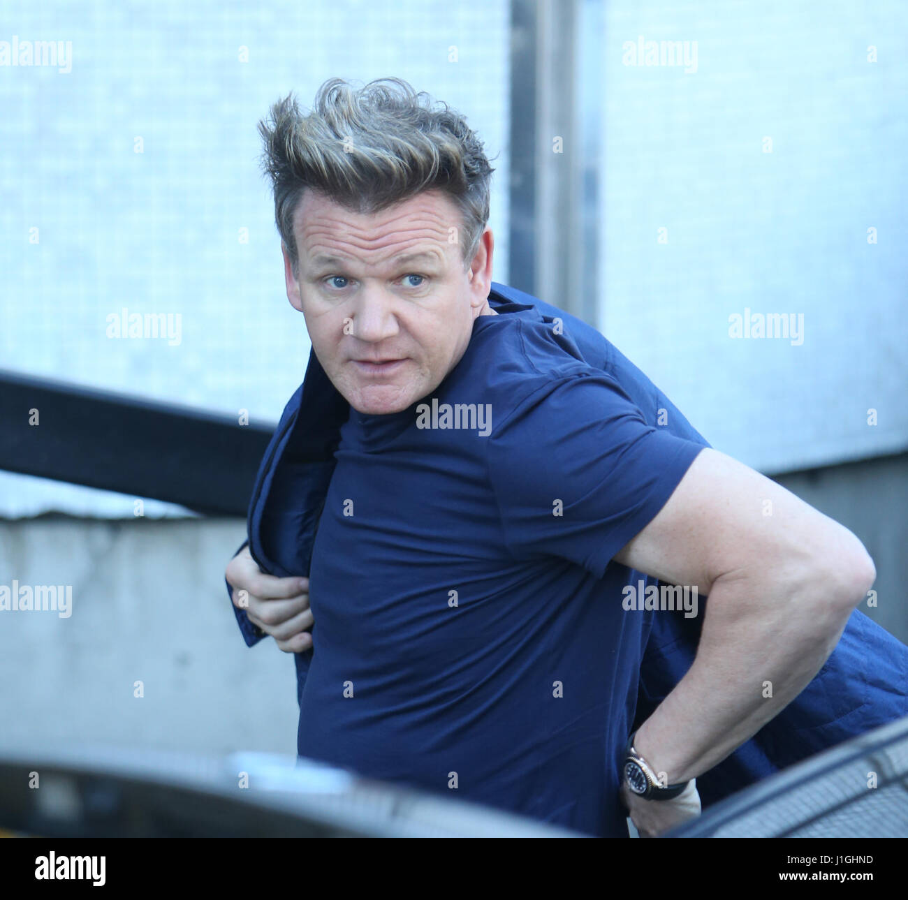 Gordon Ramsay outside ITV Studios Featuring: Gordon Ramsay Where ...