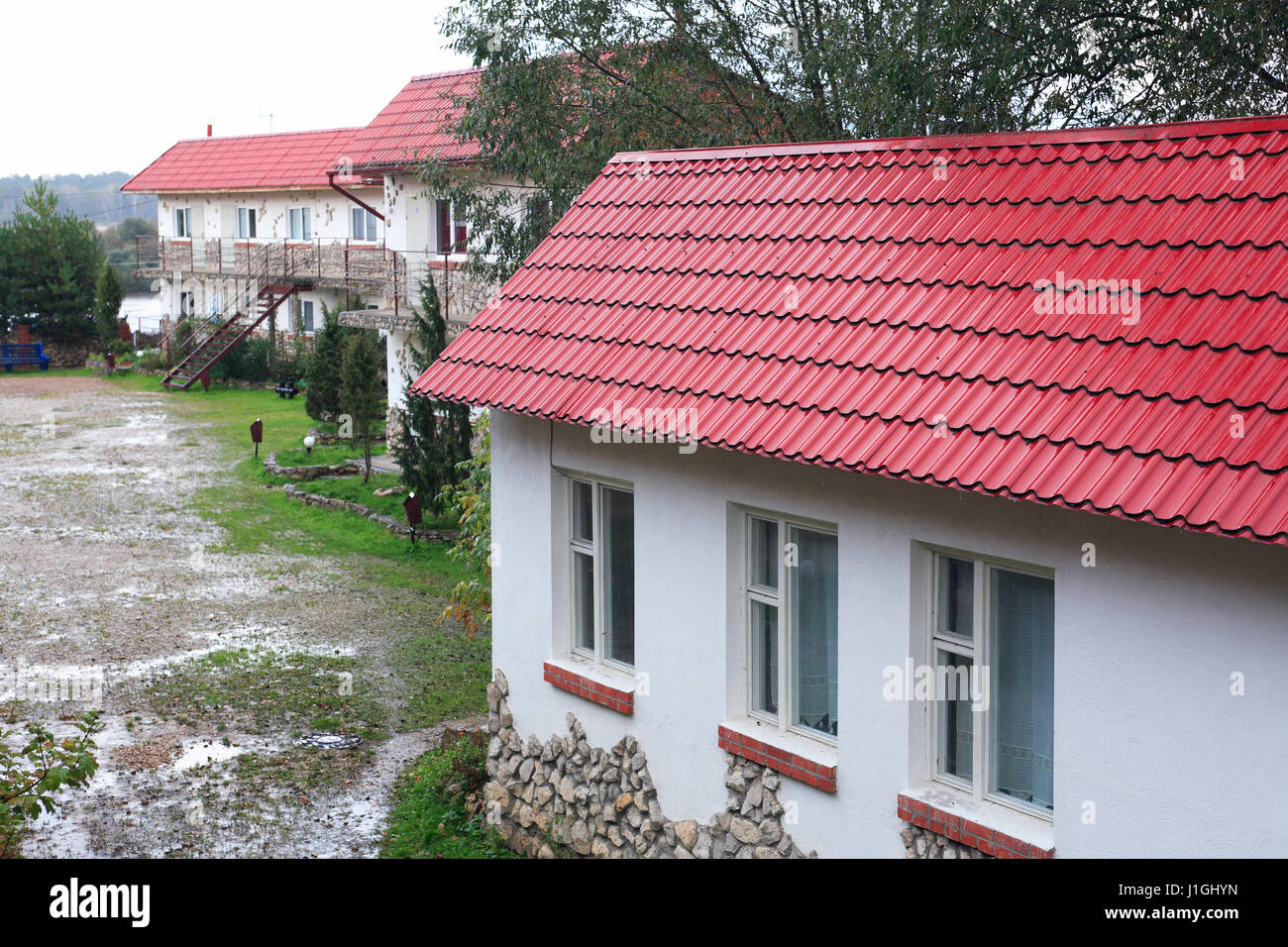 Motel view hi-res stock photography and images - Alamy
