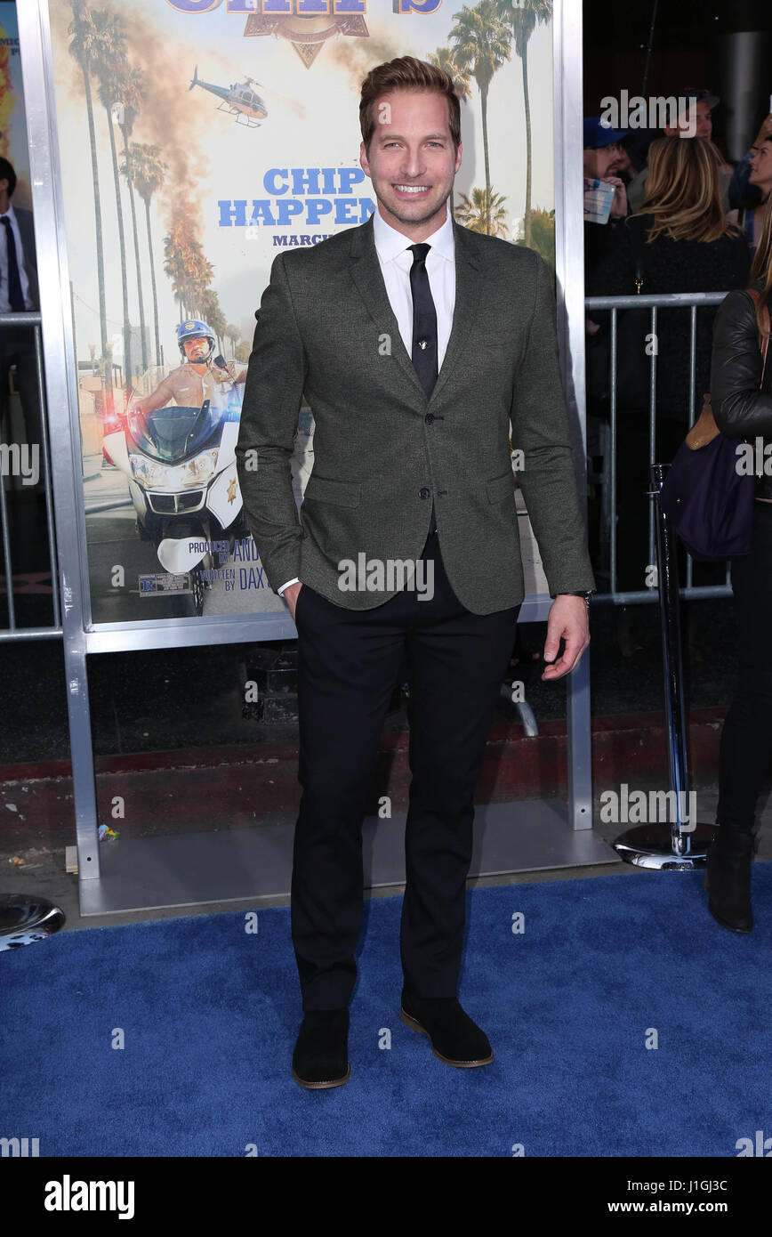 Premiere Of Warner Bros. Pictures' "CHiPS" Featuring: Ryan Hansen Where ...