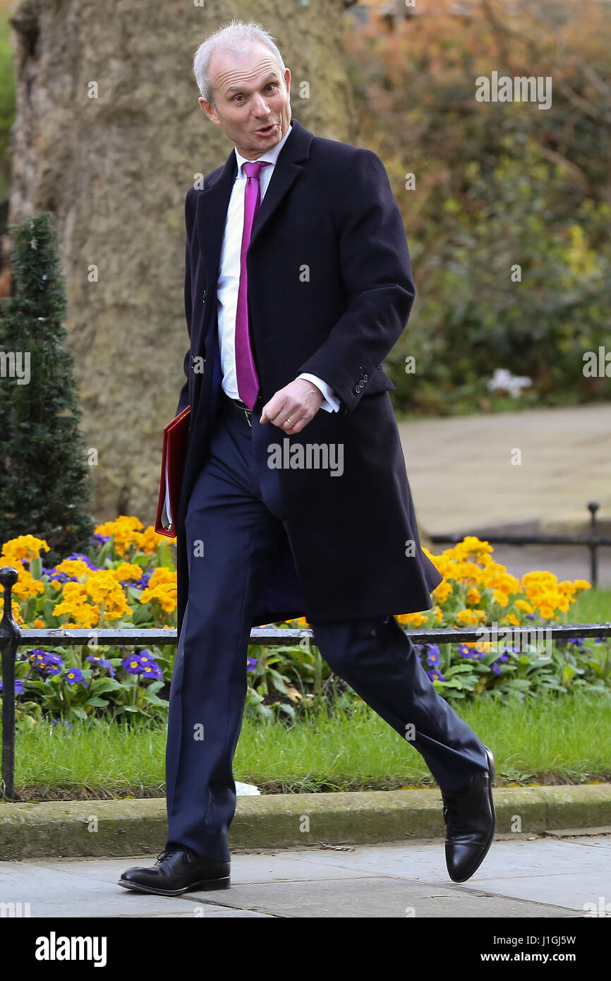 David Lidington, Leader of the House of Commons, arriving for the ...