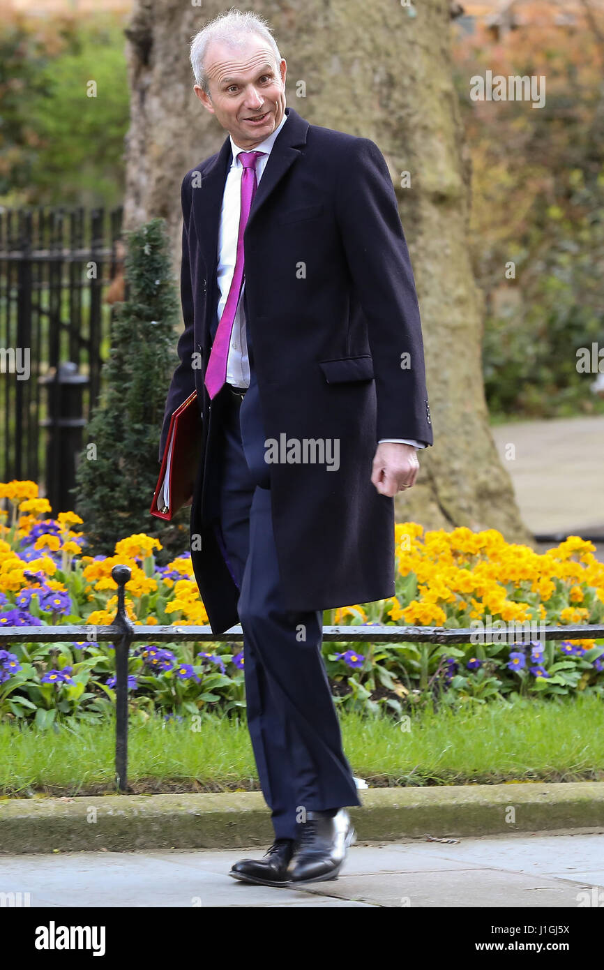 David Lidington, Leader of the House of Commons, arriving for the ...