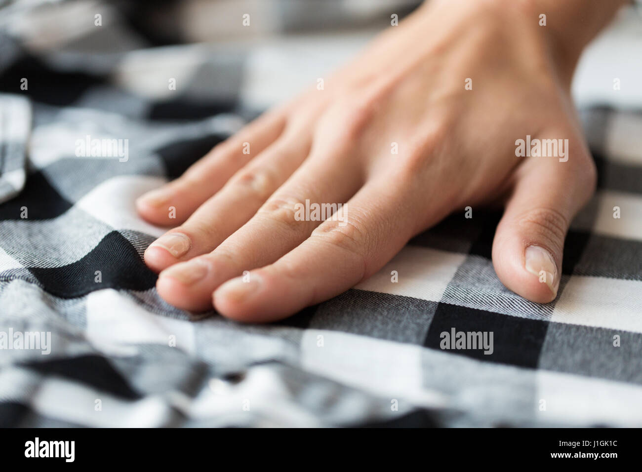 Checkered clothing hi-res stock photography and images - Alamy