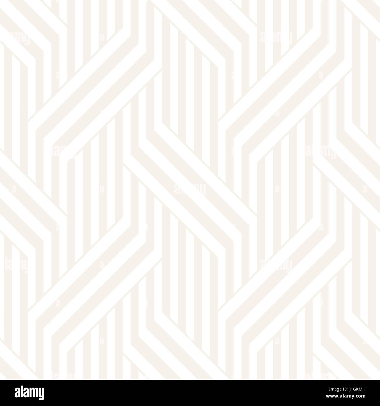 Vector Seamless Pattern. Modern Stylish Interlacing Lines Texture ...