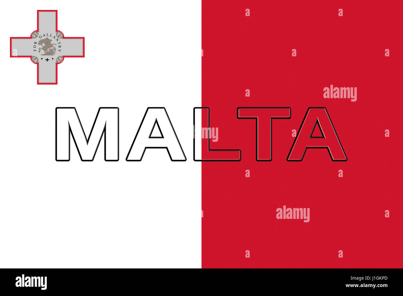 Maltese Cross Flag Stock Photos & Maltese Cross Flag Stock Images - Alamy