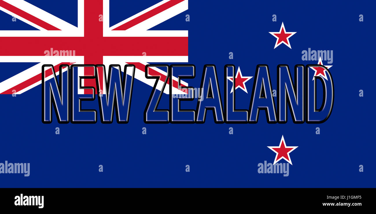 New zealand country flag hi-res stock photography and images - Alamy