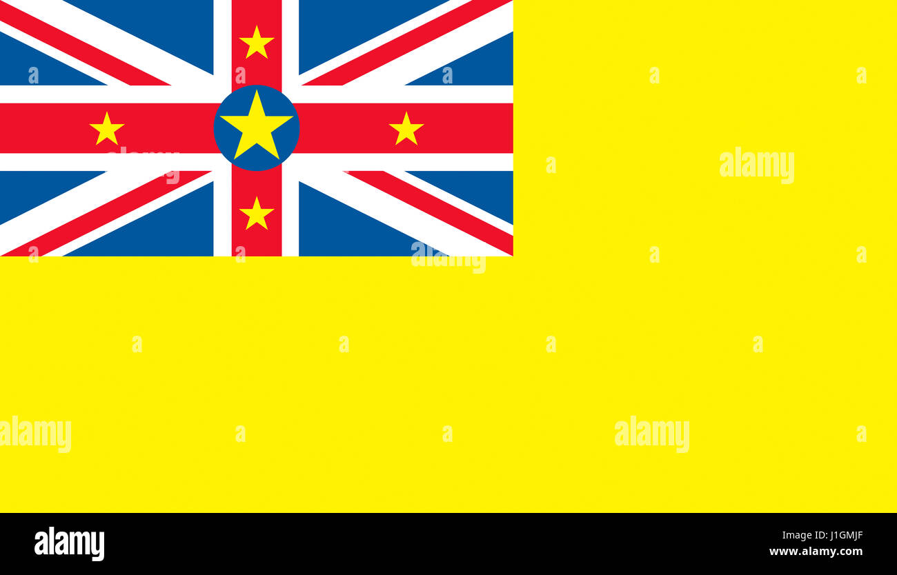 National flag niue hi-res stock photography and images - Alamy