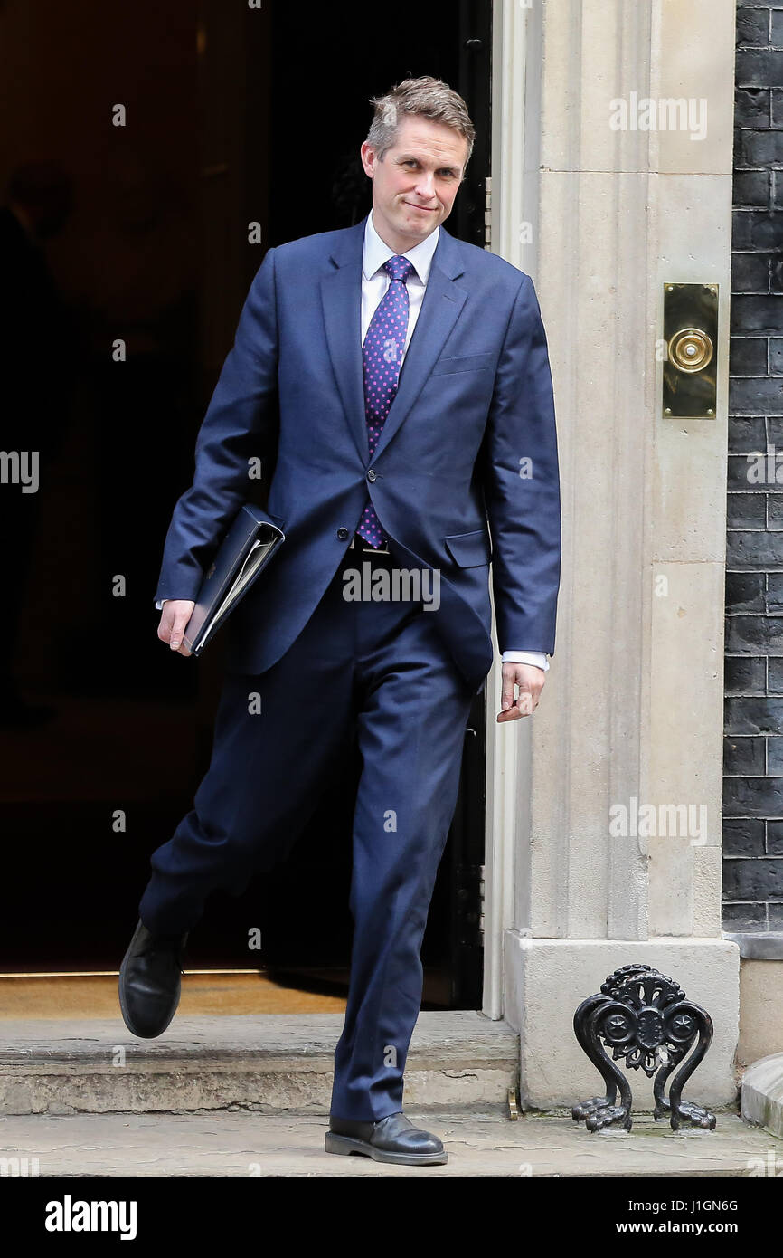 David Lidington, Leader of the House of Commons, leaving the weekly ...