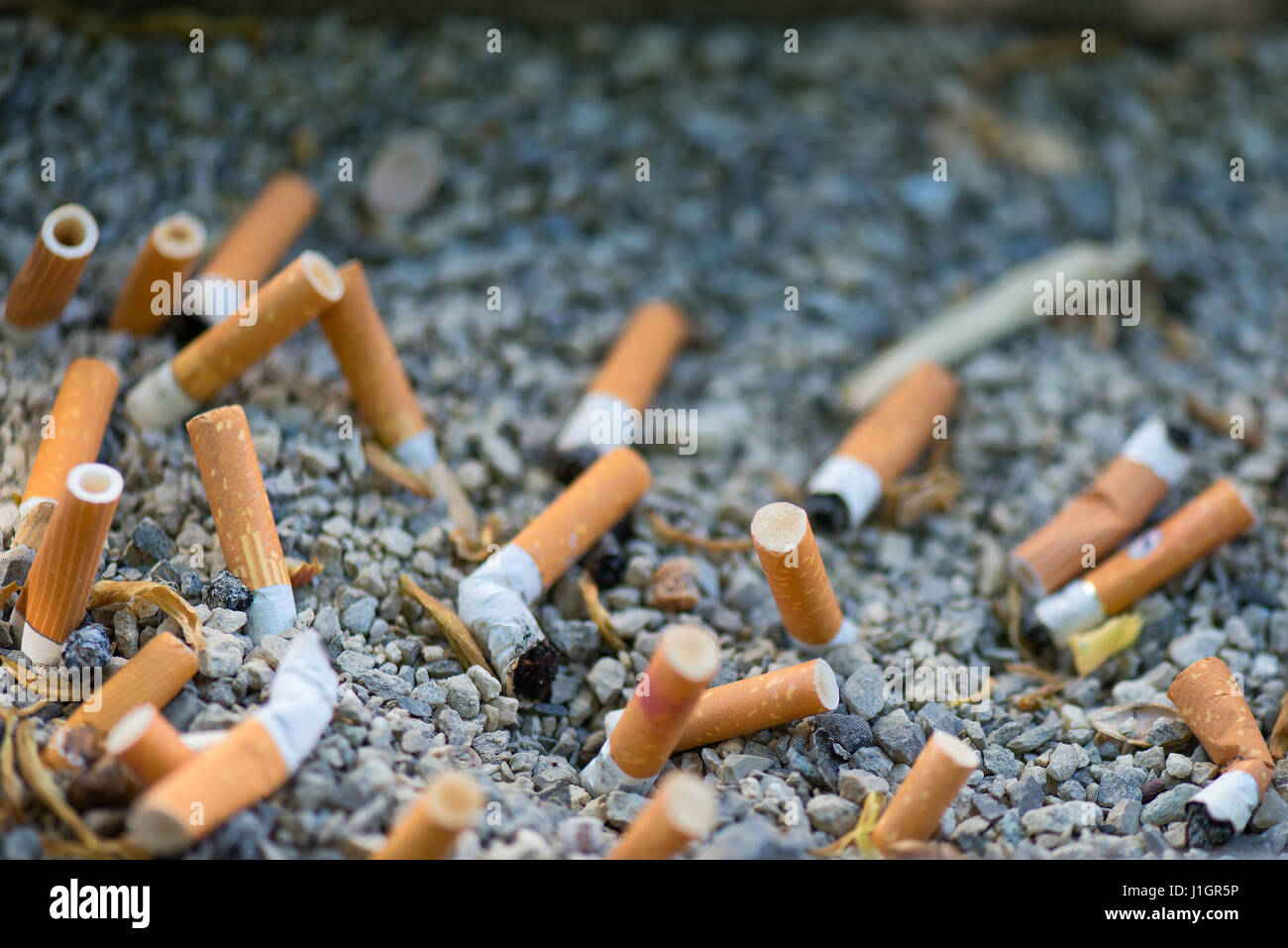 Ashtray with sand hi-res stock photography and images - Alamy