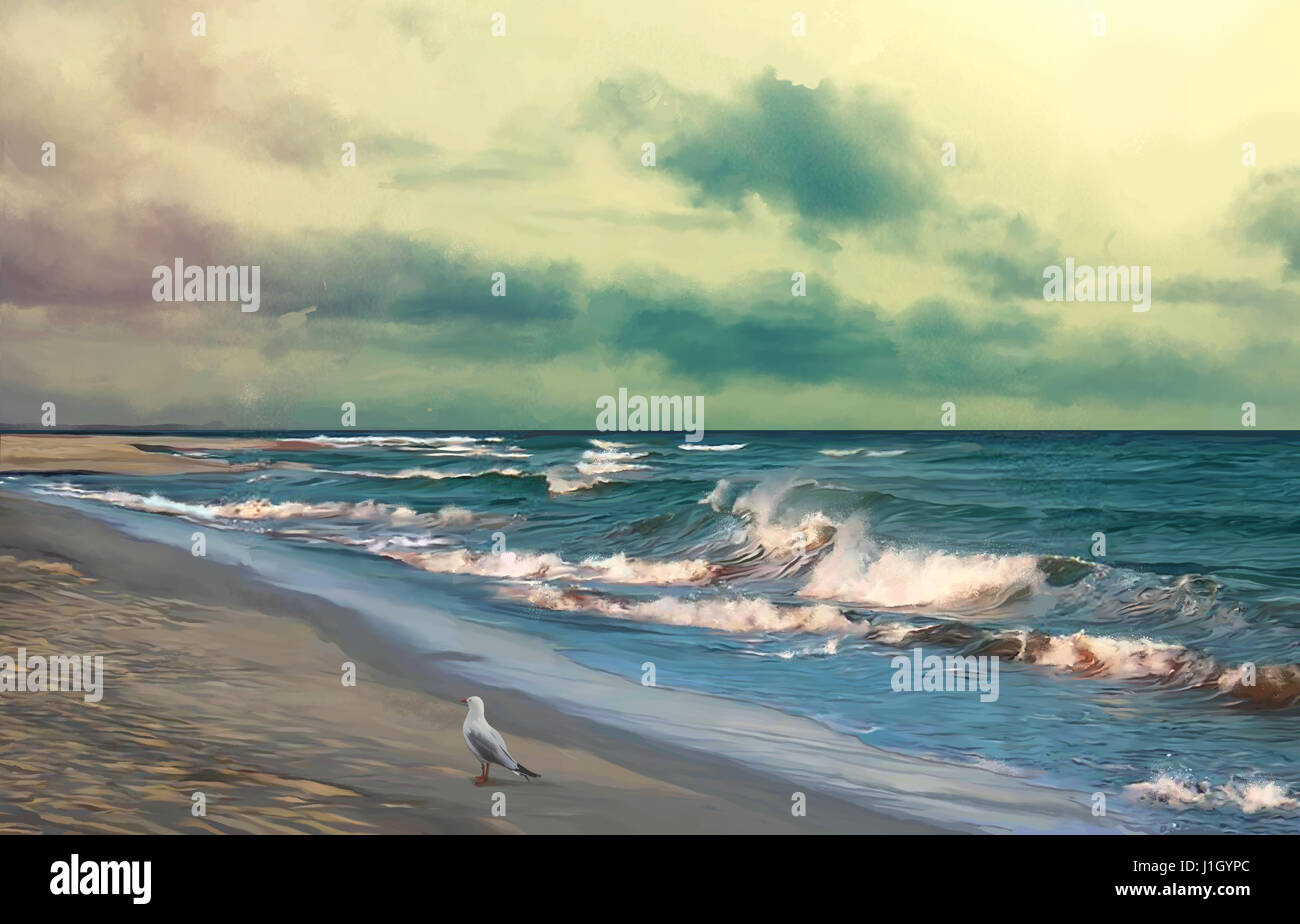 Seascape composition hi-res stock photography and images - Alamy