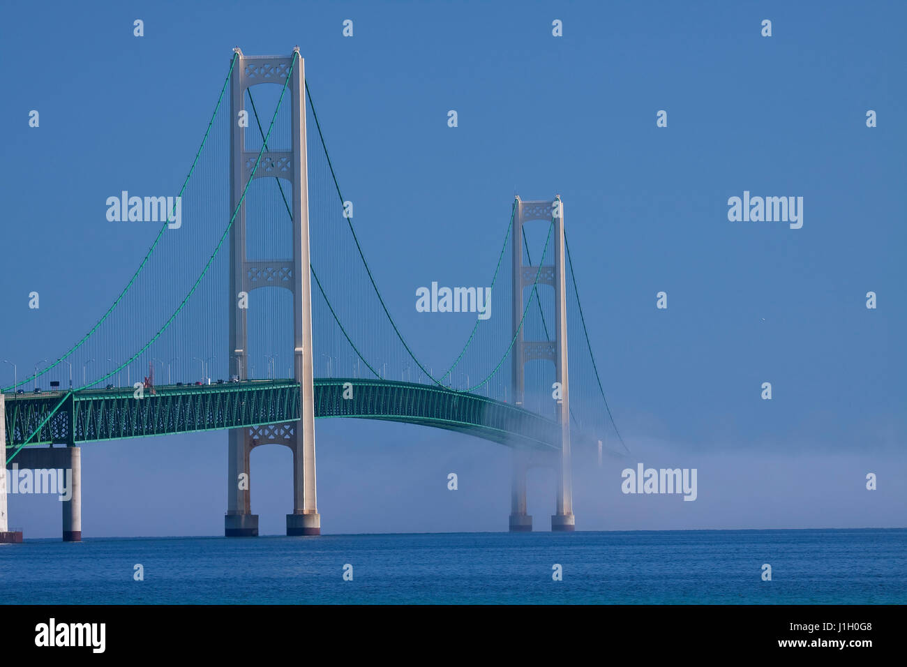 Big Mackinac Bridge Stock Photo - Alamy