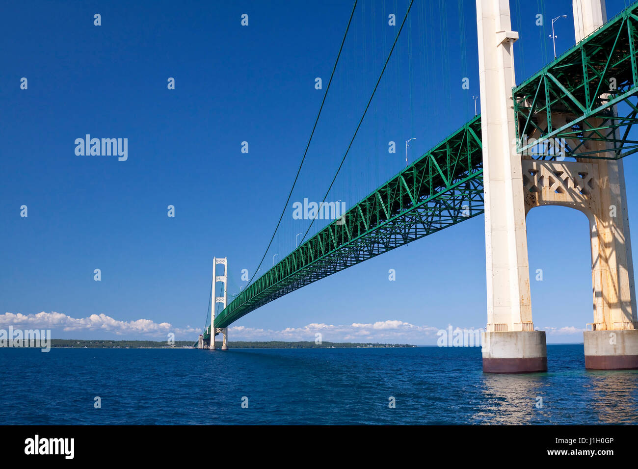 Big Mackinac Bridge Stock Photo - Alamy