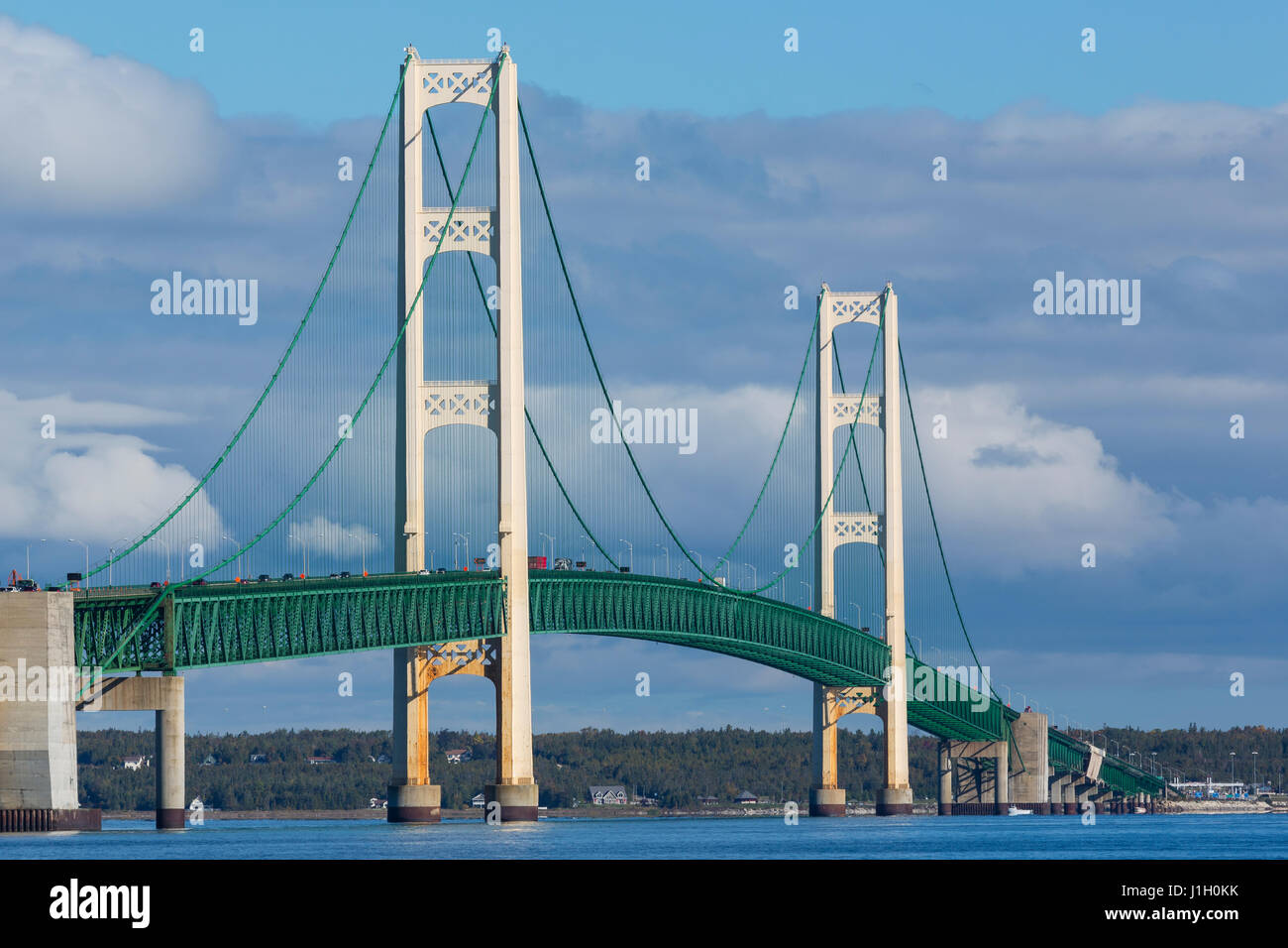 Big Mackinac Bridge Stock Photo - Alamy