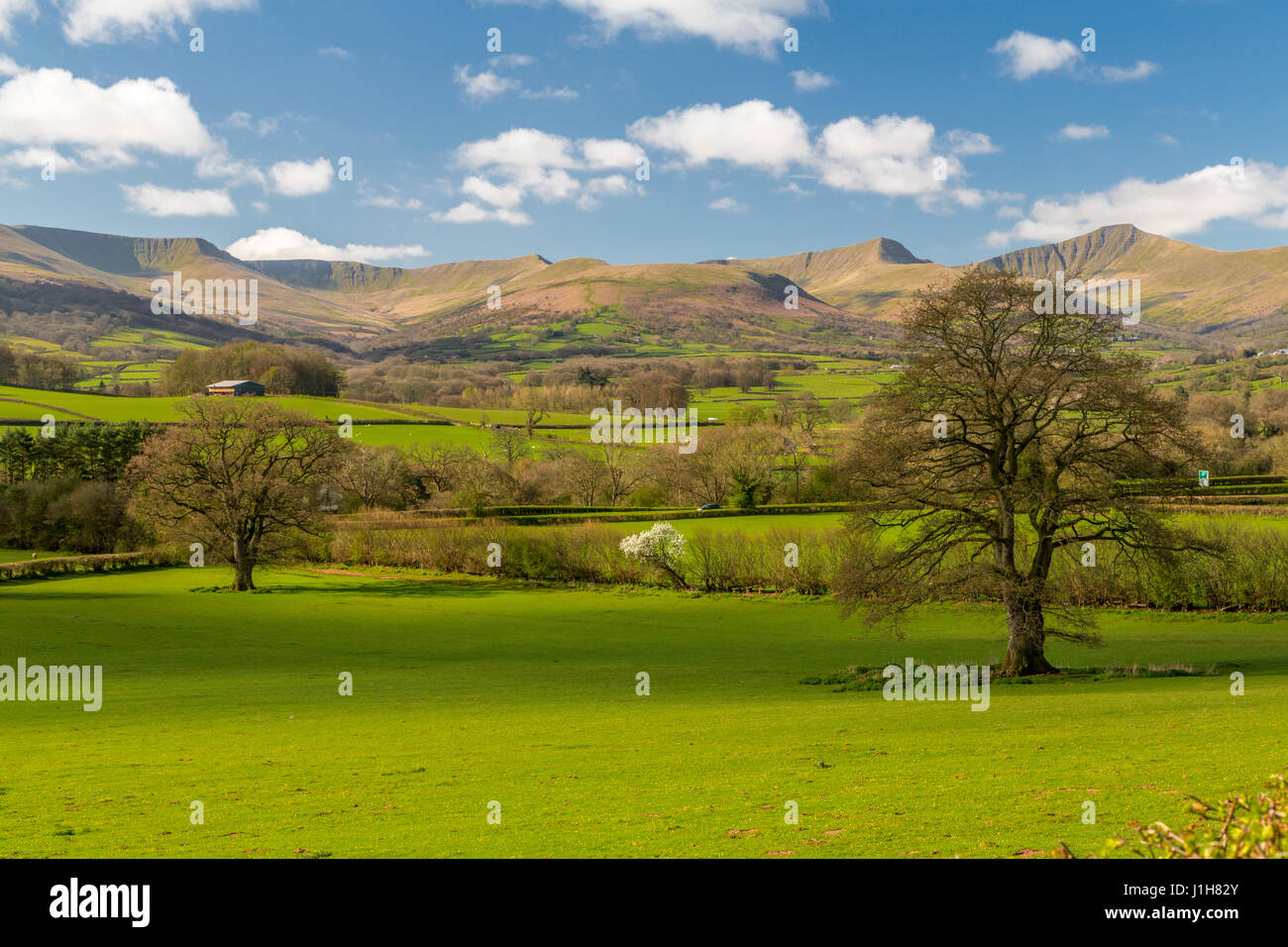Brecon Beacons,Wales, England UK. Bannau Brycheiniog National Park with ...