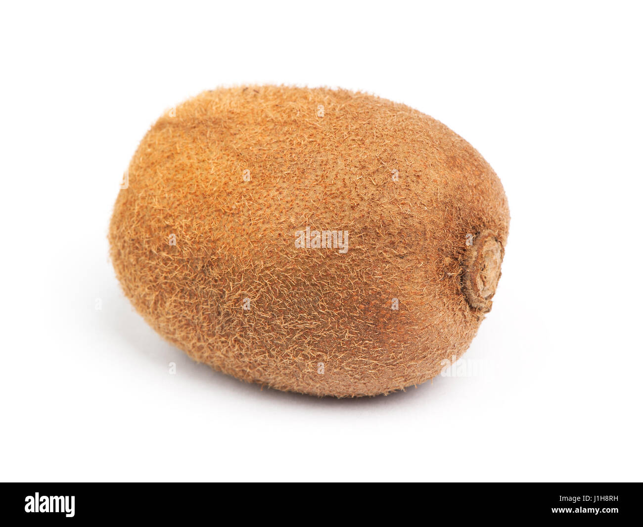 Single kiwi isolated on white background Stock Photo - Alamy