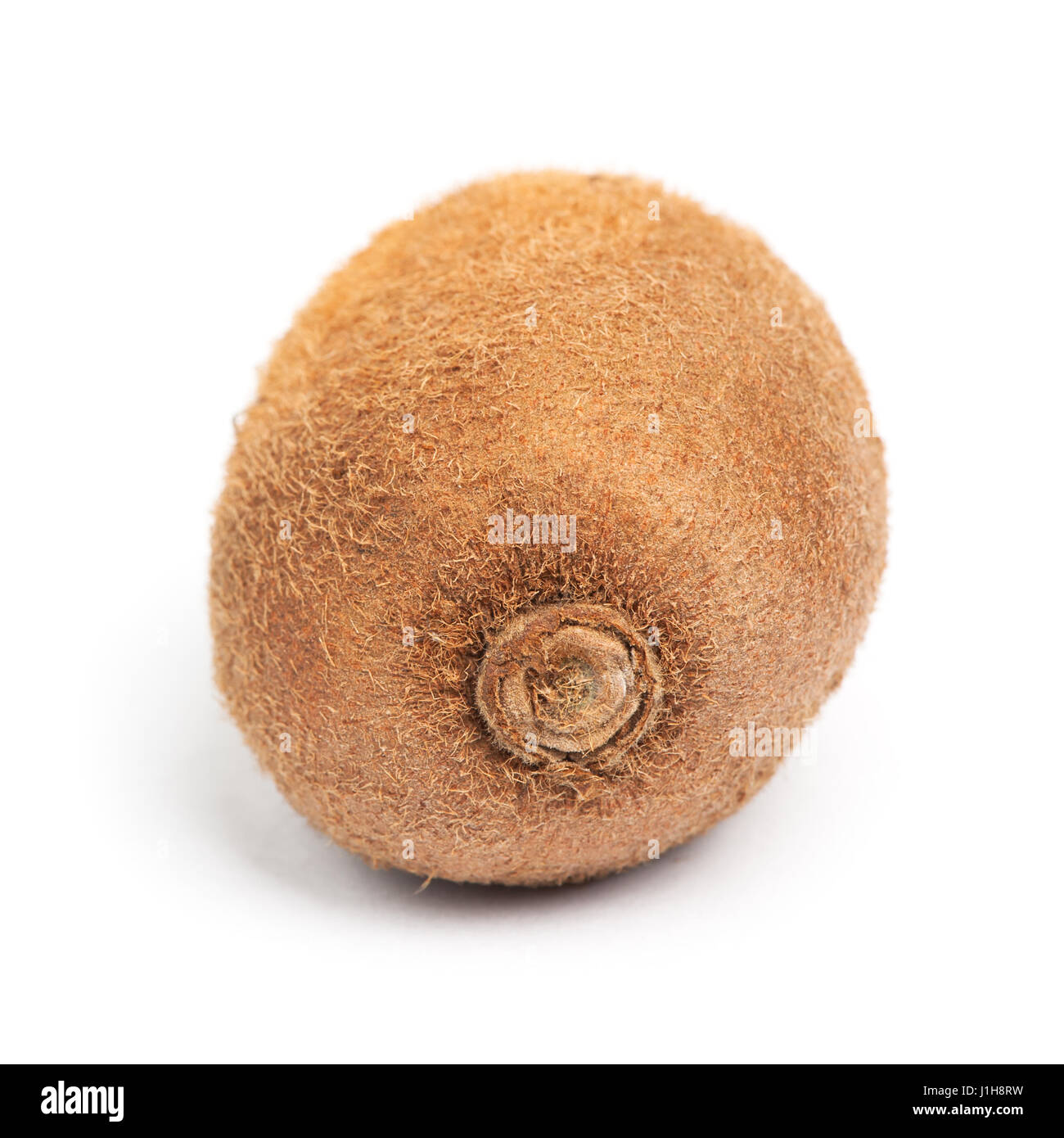 Single kiwi isolated on white background Stock Photo - Alamy