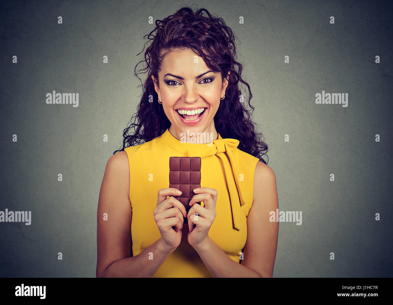 Glutton and woman hi-res stock photography and images - Alamy