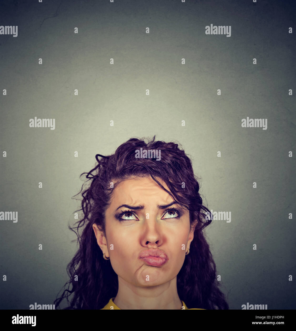 Perplexed human face hi-res stock photography and images - Alamy
