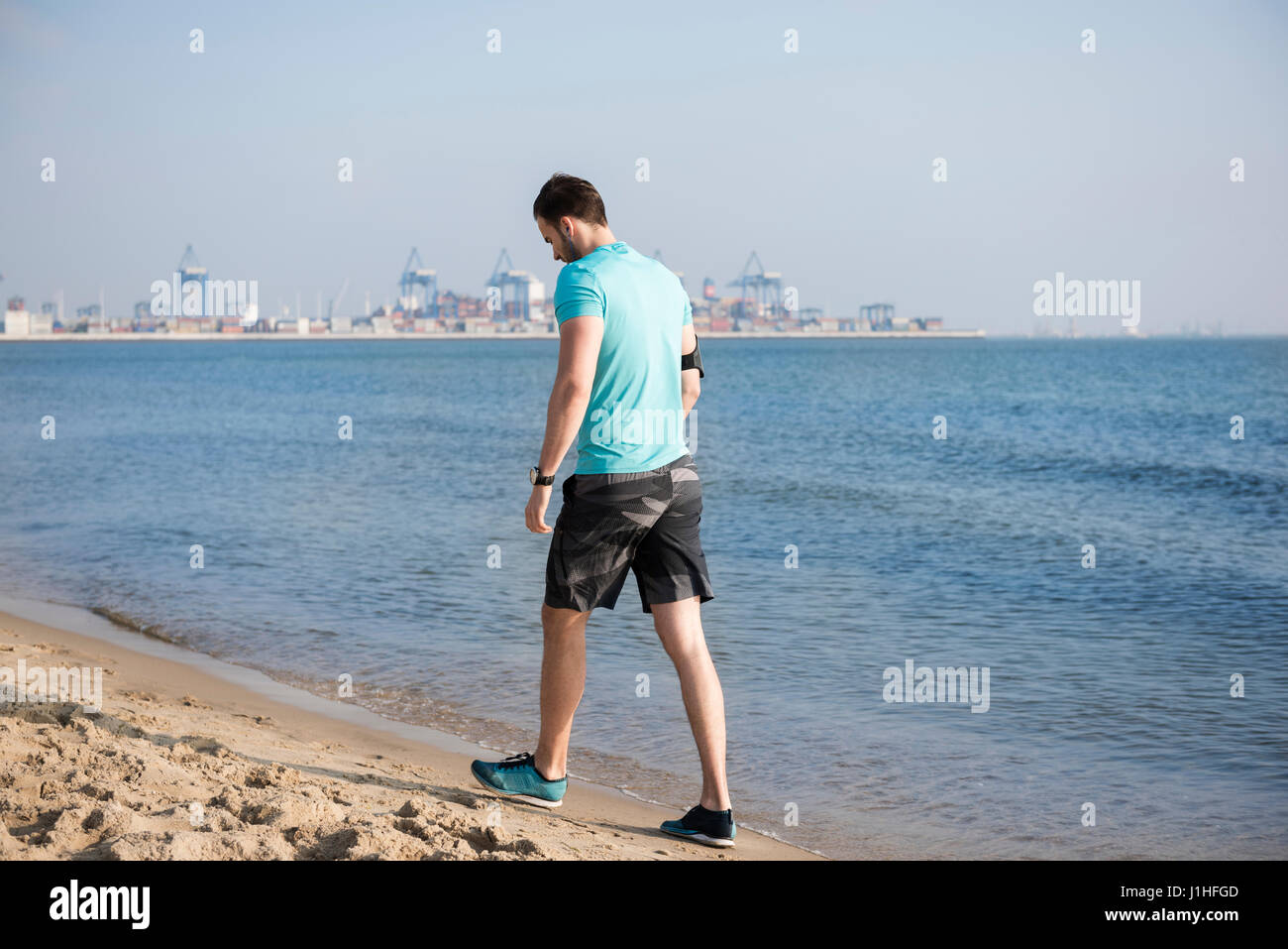Tired man walking hi-res stock photography and images - Alamy
