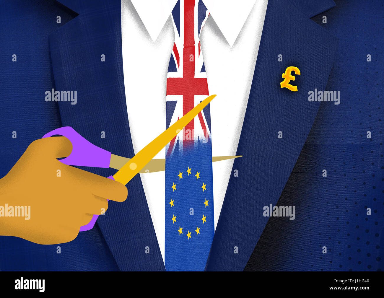 Cutting ties hi-res stock photography and images - Alamy