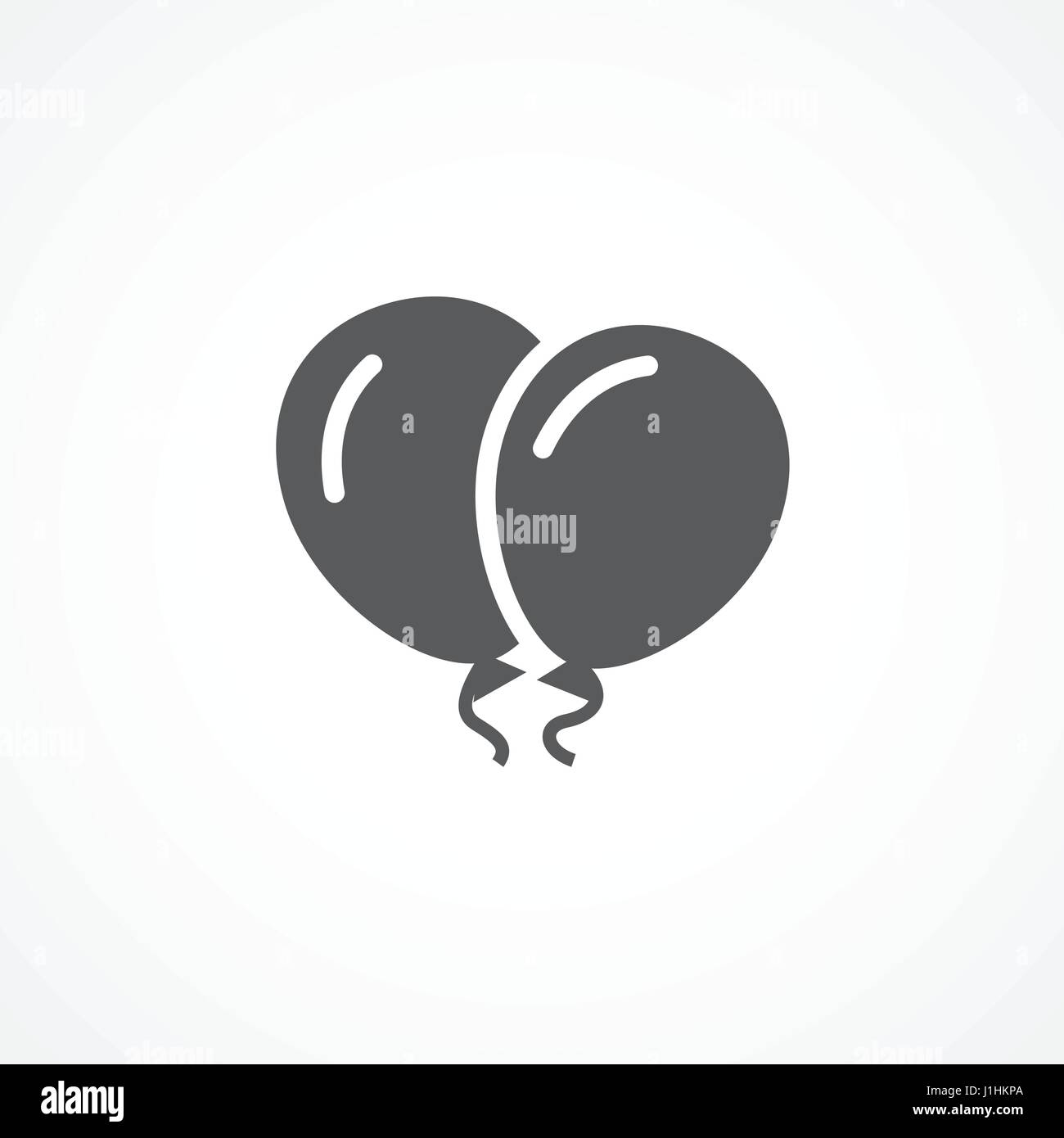 Balloon air party decoration Stock Vector Images - Alamy