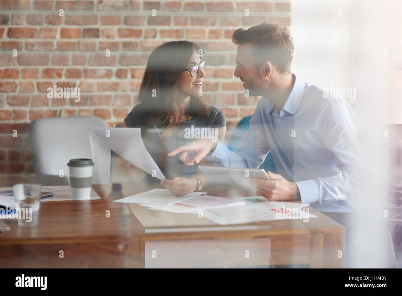Office, formal, man behind computer hi-res stock photography and images ...