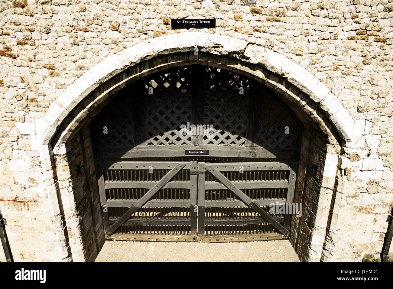 Traitors Gate at the Tower of London, England, UK Stock Photo - Alamy