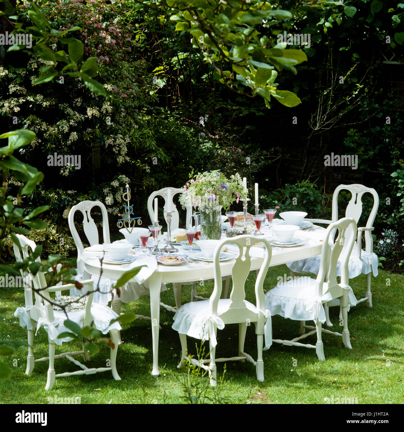 Al fresco dining Stock Photo - Alamy