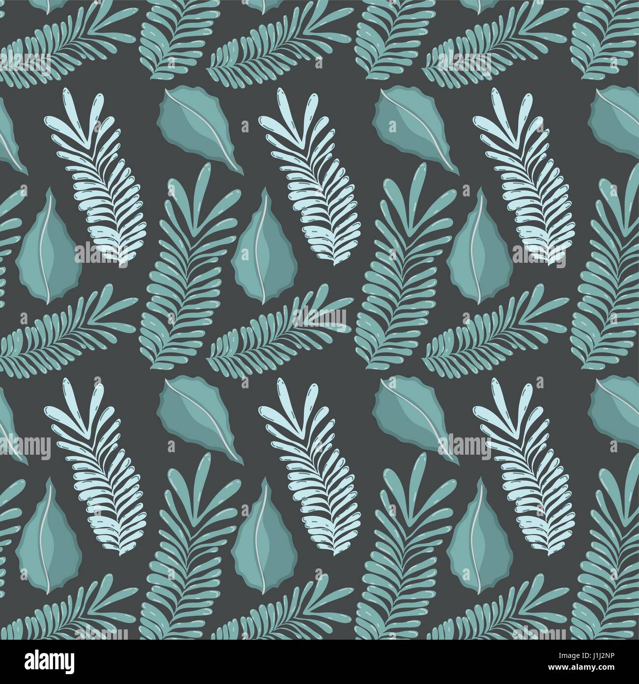 leaf of natural plant herb botany background Stock Vector Image & Art ...