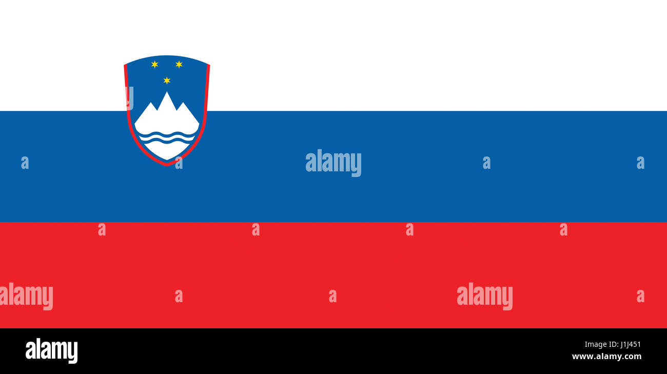 Slovenian flag hi-res stock photography and images - Alamy